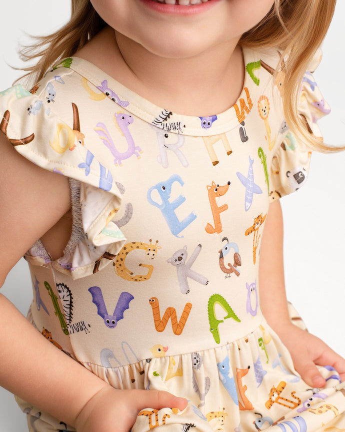 ABC Twirl Dress – Dreamy Bamboo